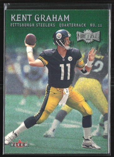 Kent Graham 2000 Metal Emerald #117 Pittsburgh Steelers | eBay