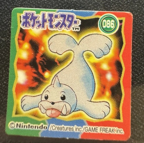 Seel No.086 Mini Carddass Game Boy Pocket Japanese Vintage Pokemon | eBay