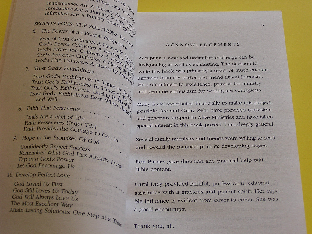 Harnessing The Incredible Power of Fear Dr. Ken Nichols SIGNED God ...