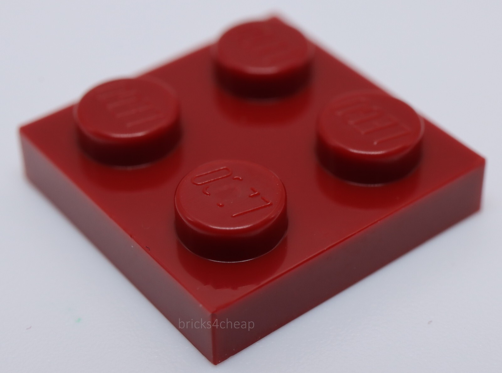 Lego 20x Dark Red 2 x 2 Plate | eBay