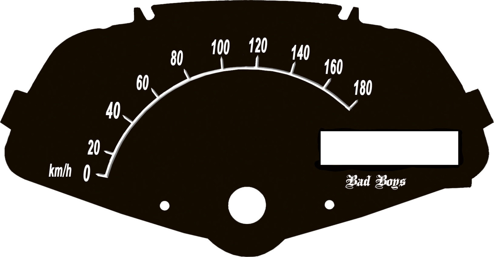 Honda Fury VT1300CX Custom Speedometer Plan MPH or HM/H | eBay