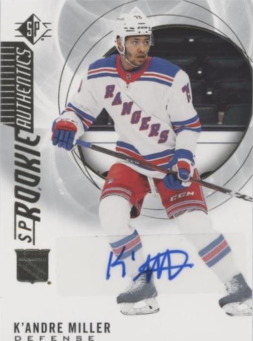 2020-21 SP Retail - SP Rookie Authentics K'Andre Miller #130 Signatures ...
