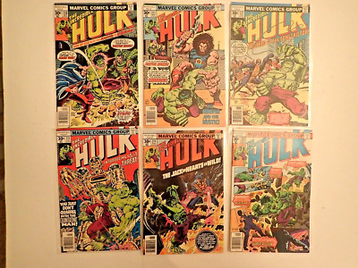 1977 The Incredible Hulk 210-215 1st Jack of Hearts, Constrictor | eBay