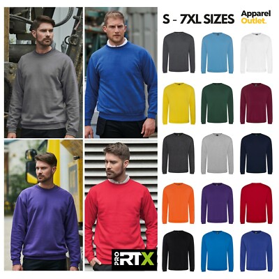 Pro RTX Sweatshirts - Men's Premium Work Grade Jumpers - Heavy Duty - S ...