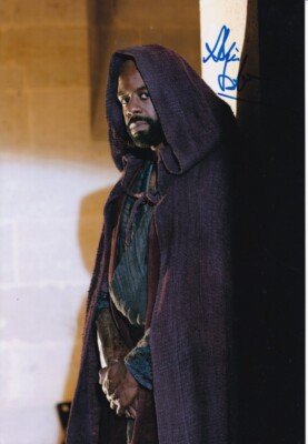 ADRIAN LESTER signed Autogramm 20x30cm MERLIN in Person autograph COA ...