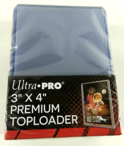 Ultra Pro Toploader 3" x 4" Super Clear Premium 25 pieces Pack Neuf ...