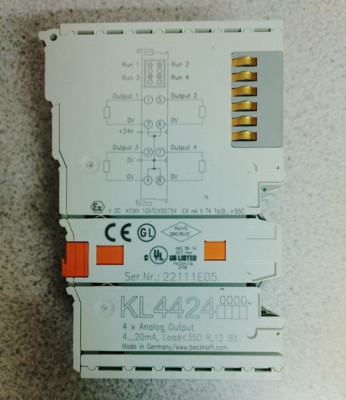 BECKHOFF KL4424 4x ANALOG OUTPUT NEW!! QUANTITY!! WOW!! | eBay