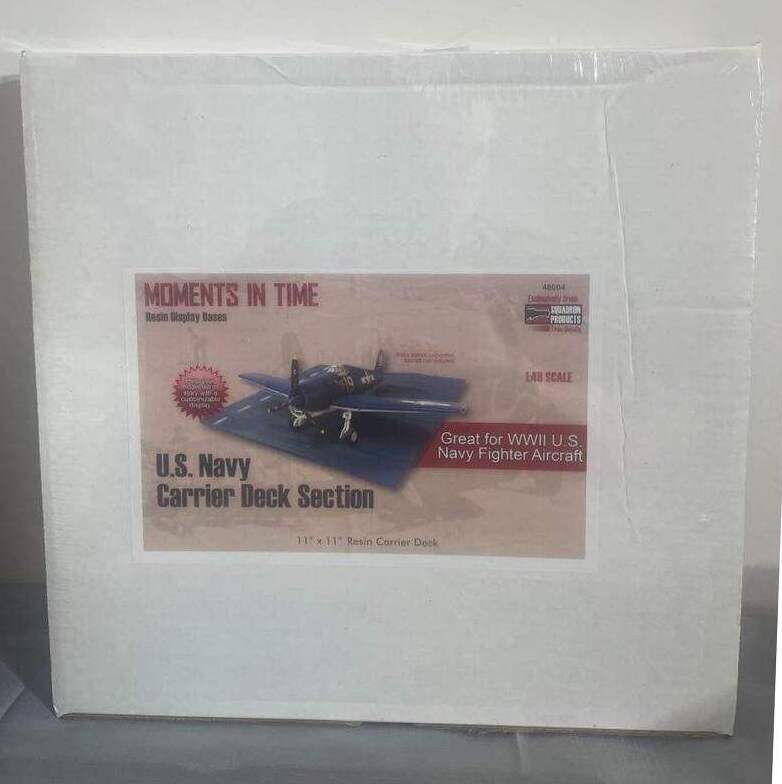 1:48 SCALE U.S. NAVY CARRIER DECK SECTION WW II FOR USE WITH NAVAL ...