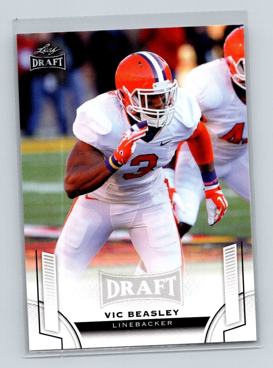 2015 Leaf Draft #61 Vic Beasley | eBay