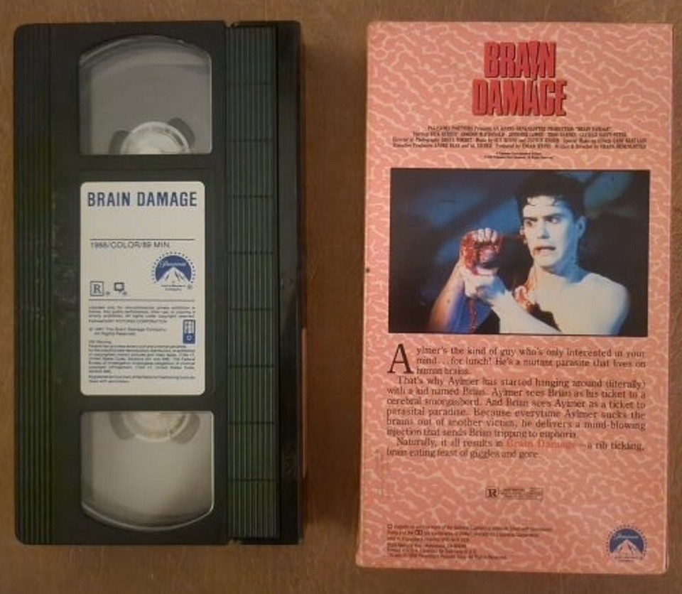 Brain Damage Rare VHS 1998 Frank Henenlotter | eBay