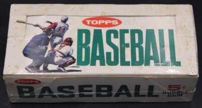 1964 Topps Baseball Empty Display Box (5c) BBCE Wrapped WW1069 | eBay