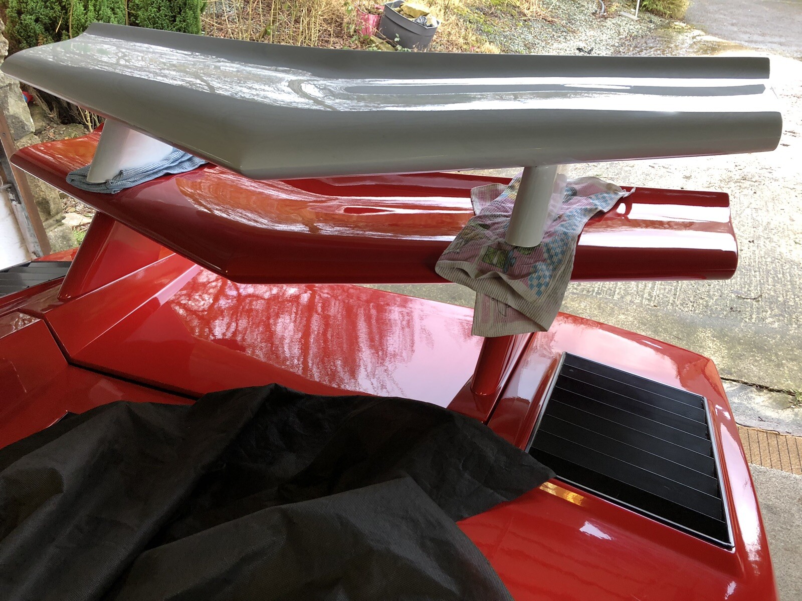 Lamborghini Countach Rear Wing Spoiler 1986 Onwards Also Available In ...