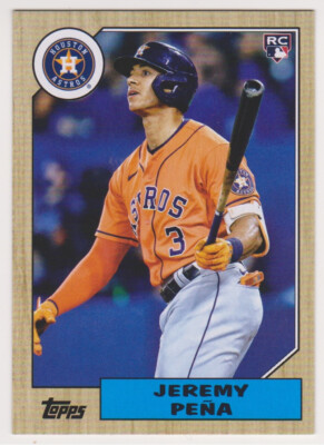 JEREMY PENA 2022 Topps Archives Baseball Rookie Card #280 HOUSTON ...