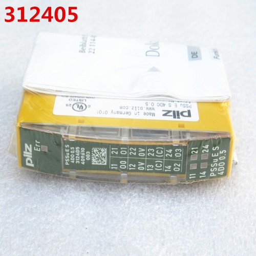 1pcs Pilz module 312405 PSSU E S 4DO 0.5 | eBay