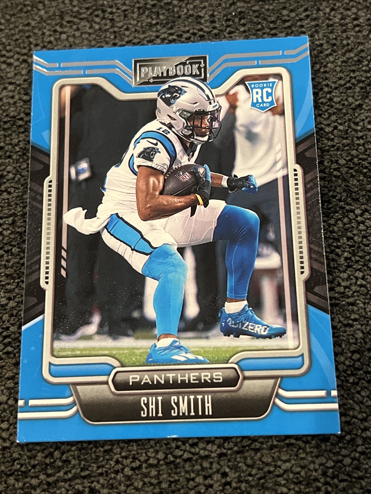 2021 PANINI PLAYBOOK SHI SMITH RC #191 CAROLINA PANTHERS ROOKIE | eBay
