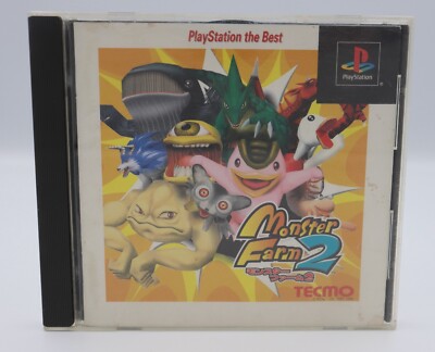 Monster Farm 2 (Monster Rancher) Sony PS1 Japanese Game REGION LOCKED ...