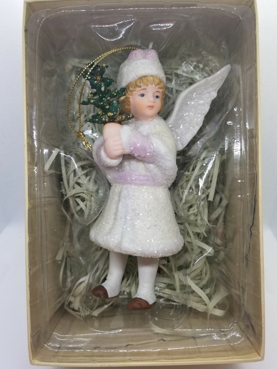 Victorian Christmas Angels Cherubs Snow Angels Christmas Victorian