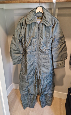 Vintage 60s USAF Men's Flying Coverall CWU-1/P Flight Suit Medium Long ...