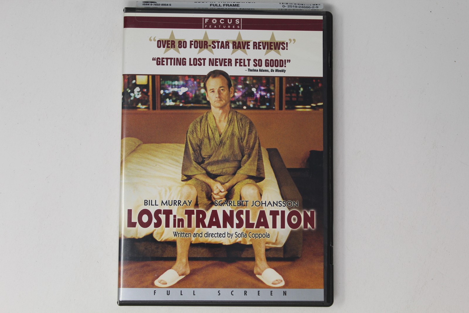 Lost in Translation DVD Bill Murray Scarlett Johansson | eBay
