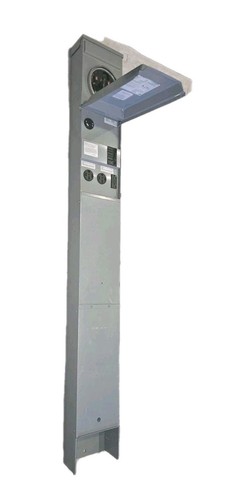 Midwest Industries 125 Amp RV Pedestal With 50A/50A/30A/20A/GFCI NEW ...