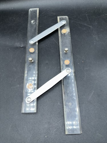Lucite C-thru Parallel Ruler for Map Navigation aid vintage USA make | eBay