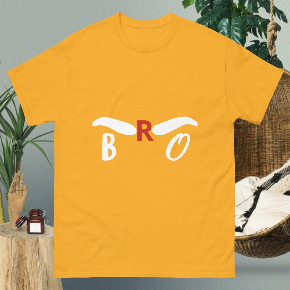 Stay Stylish and Comfortable with Our Trendy Men 'Bro' T-shirts | eBay
