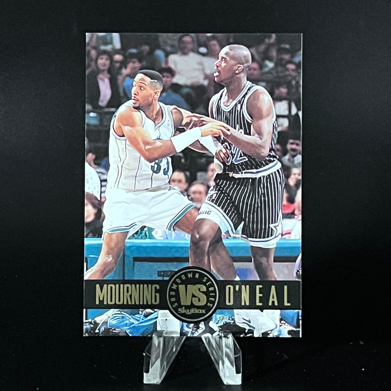 Alonzo Mourning Vs. Shaq Shaquille O’Neal 1993 Skybox Showdown Series # ...
