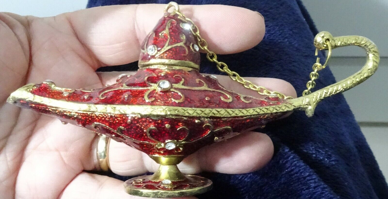 Jewish oil lamp, metal | eBay