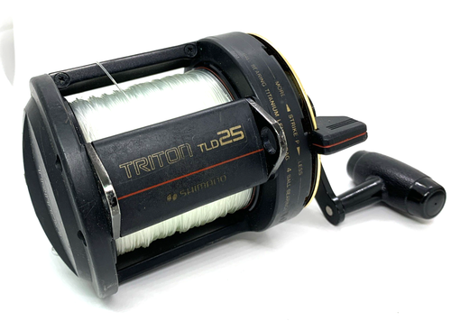 Shimano TLD 25 Conventional Fishing Reel Made In Japan | eBay