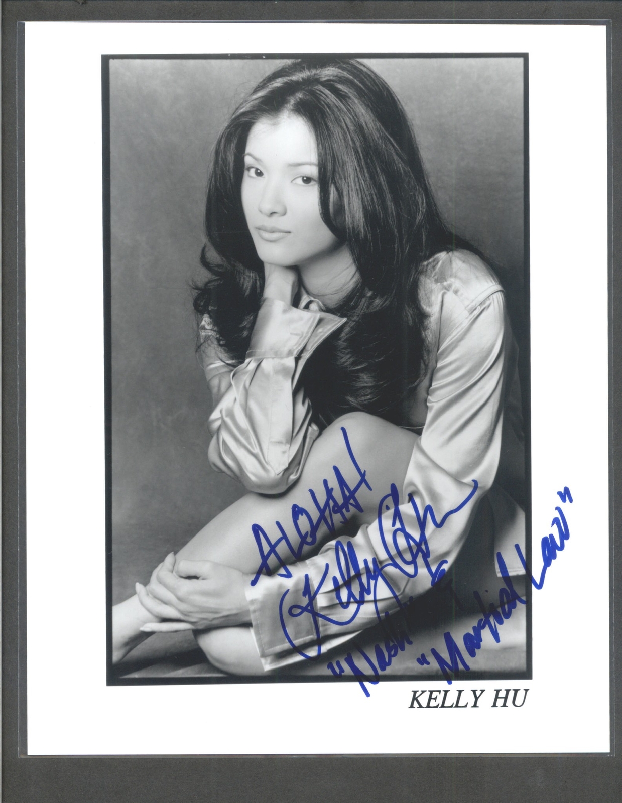Kelly Hu - Signed Autograph Headshot Photo - Martial Law - X-Men 2 | eBay