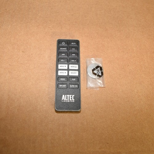 New Original Altec Lansing iMT630 Remote Control w/ New Battery Free ...
