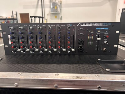 Alesis MultiMix 10 Wireless 10-Channel Rackmount Mixer with Bluetooth ...