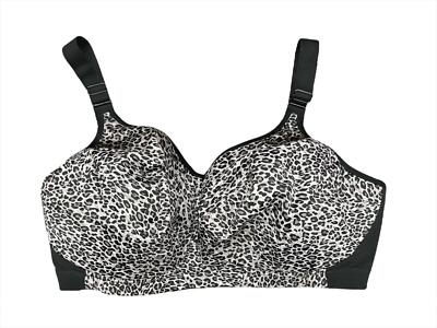 Goddess GRAY LEOPARD Celeste Soft Cup Bra, US 38H, UK 38FF | eBay
