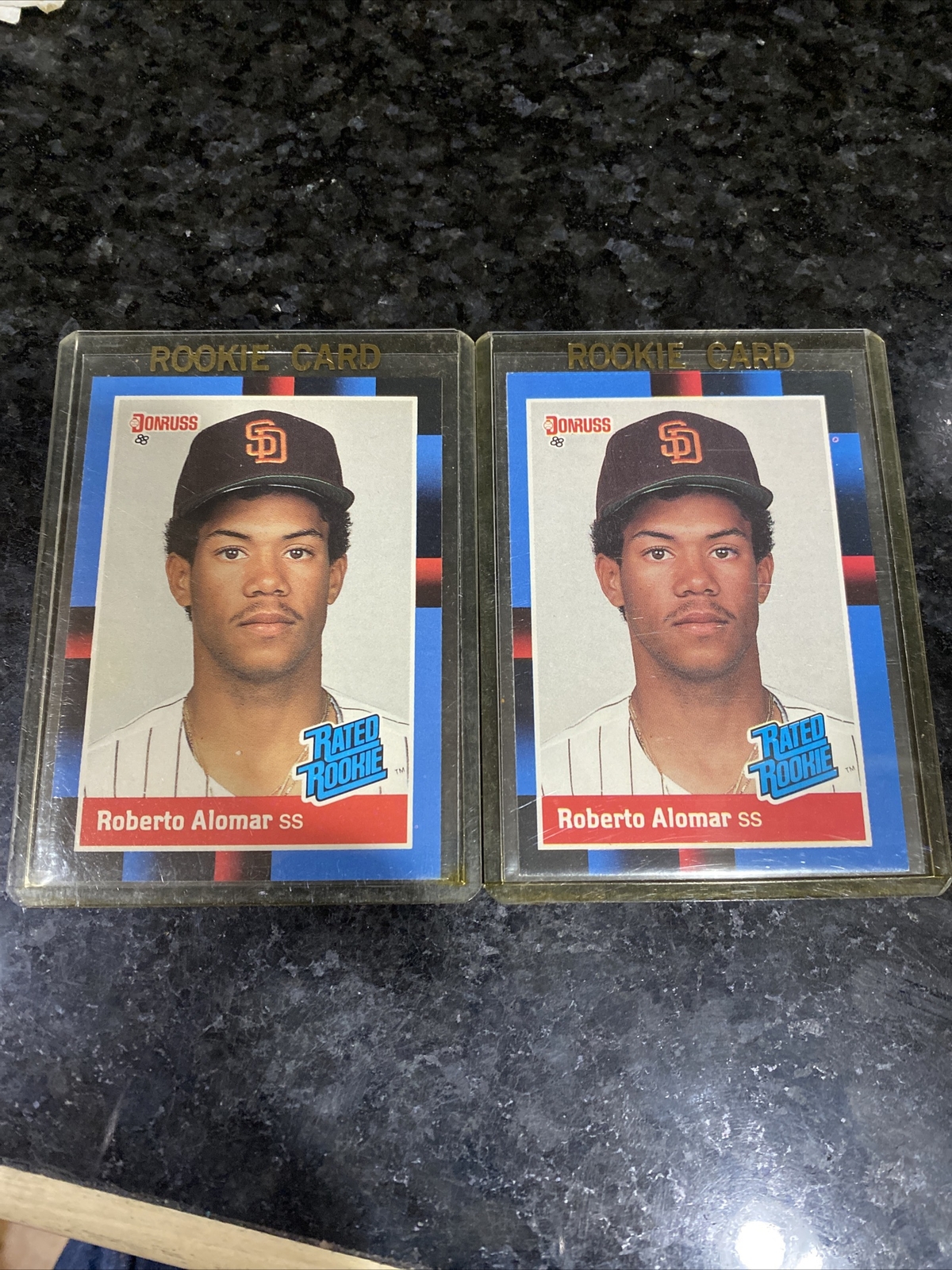 1988 Donruss RATED ROOKIE Roberto Alomar #34 Rookie RC Baseball Card | eBay