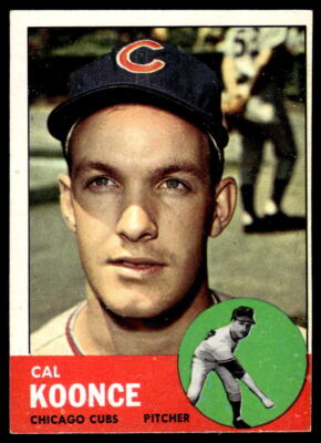 1963 Topps Cal Koonce #31 Chicago Cubs Baseball Card | eBay