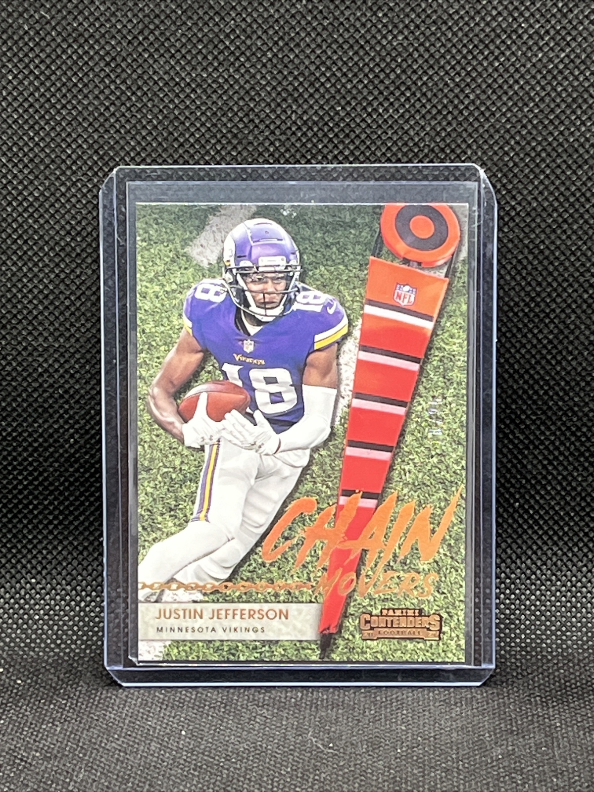 2021 Contenders Chain Movers Gold Parallel Justin Jefferson 10/25 | eBay