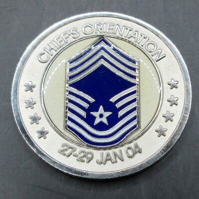 USAF Air Combat Command Chiefs Orientation 27-29 Jan 04 Challenge Coin ...