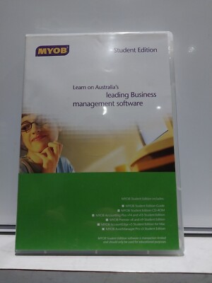 MYOB v3.0 Software CD-Rom For Windows & Mac OS Student Edition | eBay