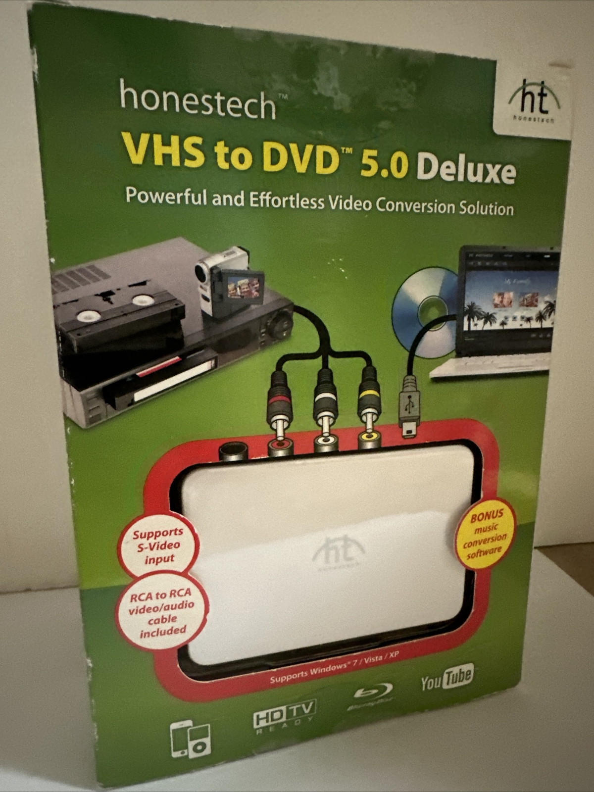 Honestech VHS to DVD 5.0 Deluxe Conversion 882960200597| eBay