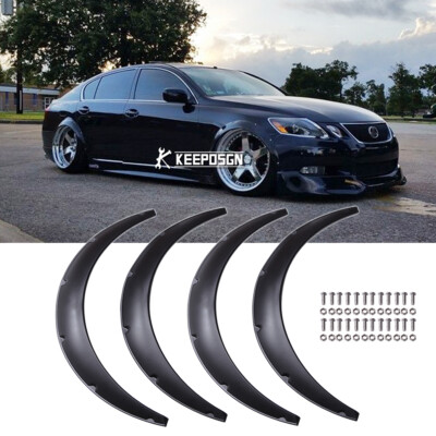For Lexus IS F IS250 IS300 35" Fender Flares Extra Wide Body Wheel Arch ...