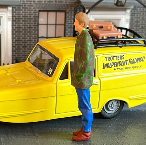 O GAUGE RODNEY TROTTER FIGURE HAND PAINTED ONLY FOOLS & HORSES | eBay UK