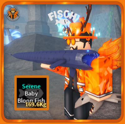 [FISCH] - Serene Baby Bloop Fish - [EVENT] | eBay UK