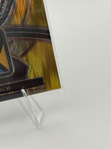 2024 Panini Prizm Select Nascar Kyle Busch Gold Patch Mem Swatch Card 6 ...