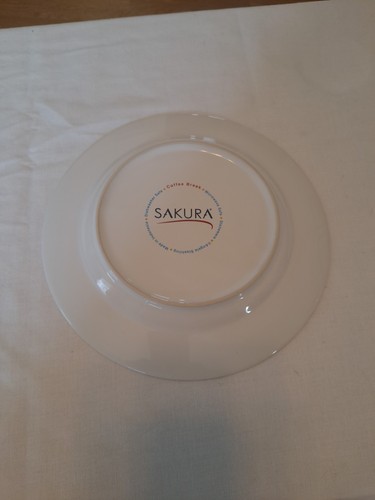Coffee Break Sakura New York Supreme Blend Blue 8.25” Decorative Salad ...