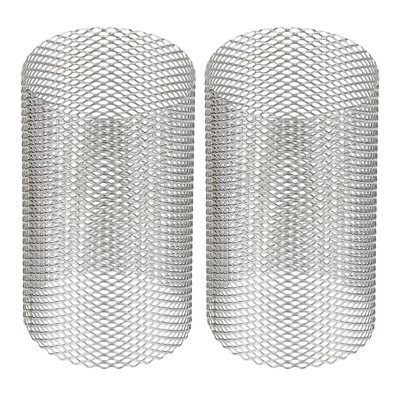 2 Pcs 35mm OD Strainer Mesh, 58mm H Screen Y Strainer Filter Valve Mesh ...