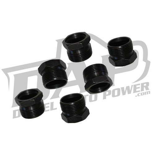 DAP Set Of 6 Injector Hold Down Nuts - 89-98 Dodge 5.9L Cummins 12 ...