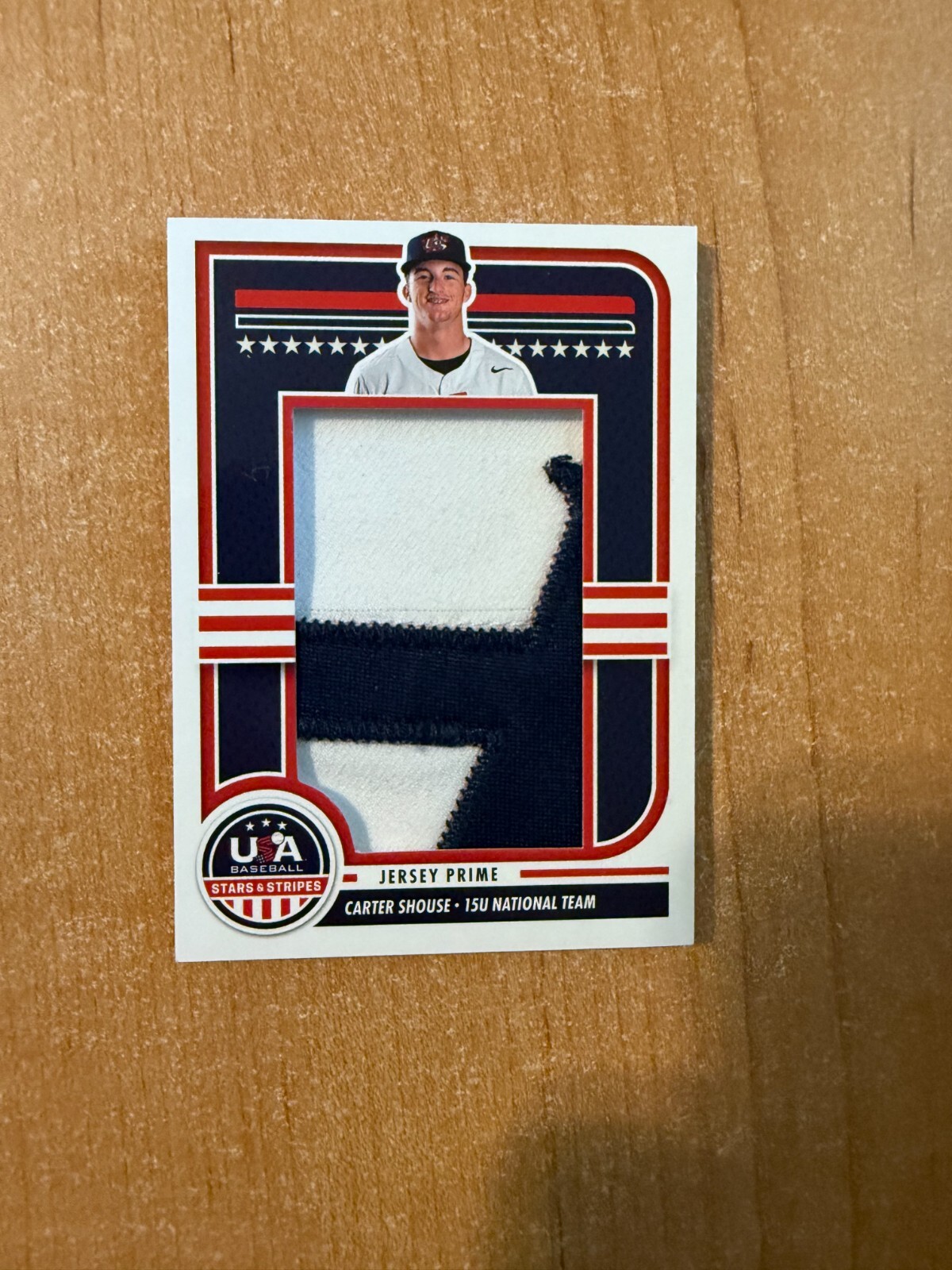 2025 Panini Stars and Stripes - Jumbo Materials Carter Shouse #JMJ-PE ...