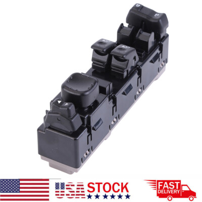 Front Driver Left Side Power Window Switch Black Fit for Chevy GMC ...