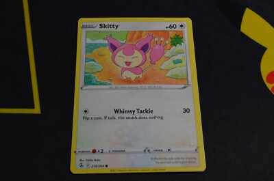 POKEMON FUSION STRIKE SKITTY 210/264 NM/Mint PACK FRESH | eBay
