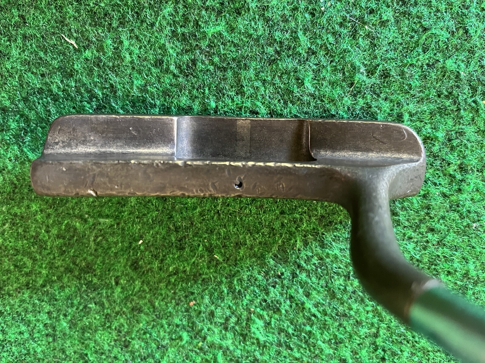 Vintage Spalding T.P. Mills III TPM GOLD Putter 34.5 in. Lamkin Pistol ...